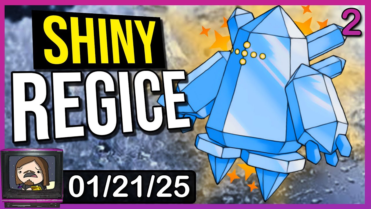 Local Idiot Can’t Find Shiny Ice Cube | Pokemon Regice Shiny Hunt Part ...