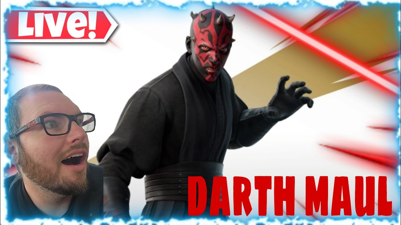 LIVE - DARTH MAUL IN FORTNITE ( FORTNITE CHAPTER 4 SEASON 2 ) - YouTube
