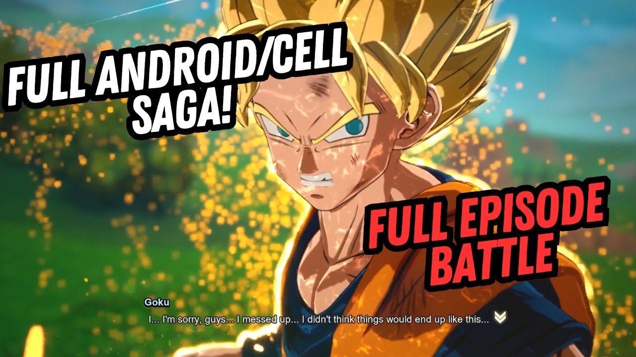 SPARKING! ZERO ANDROID CELL SAGA FULL GOKU STORY COMPLETION HOW TO ...