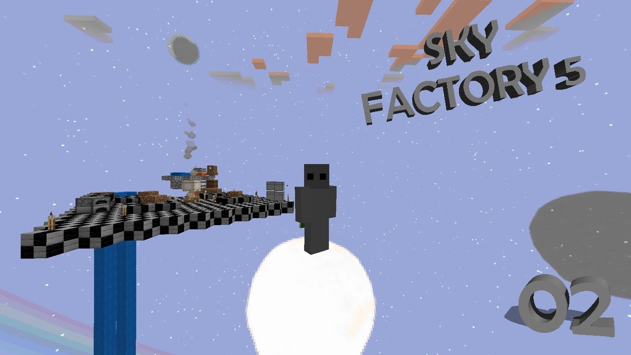 Sky Factory 5 Episode 02 - Gaining color - YouTube