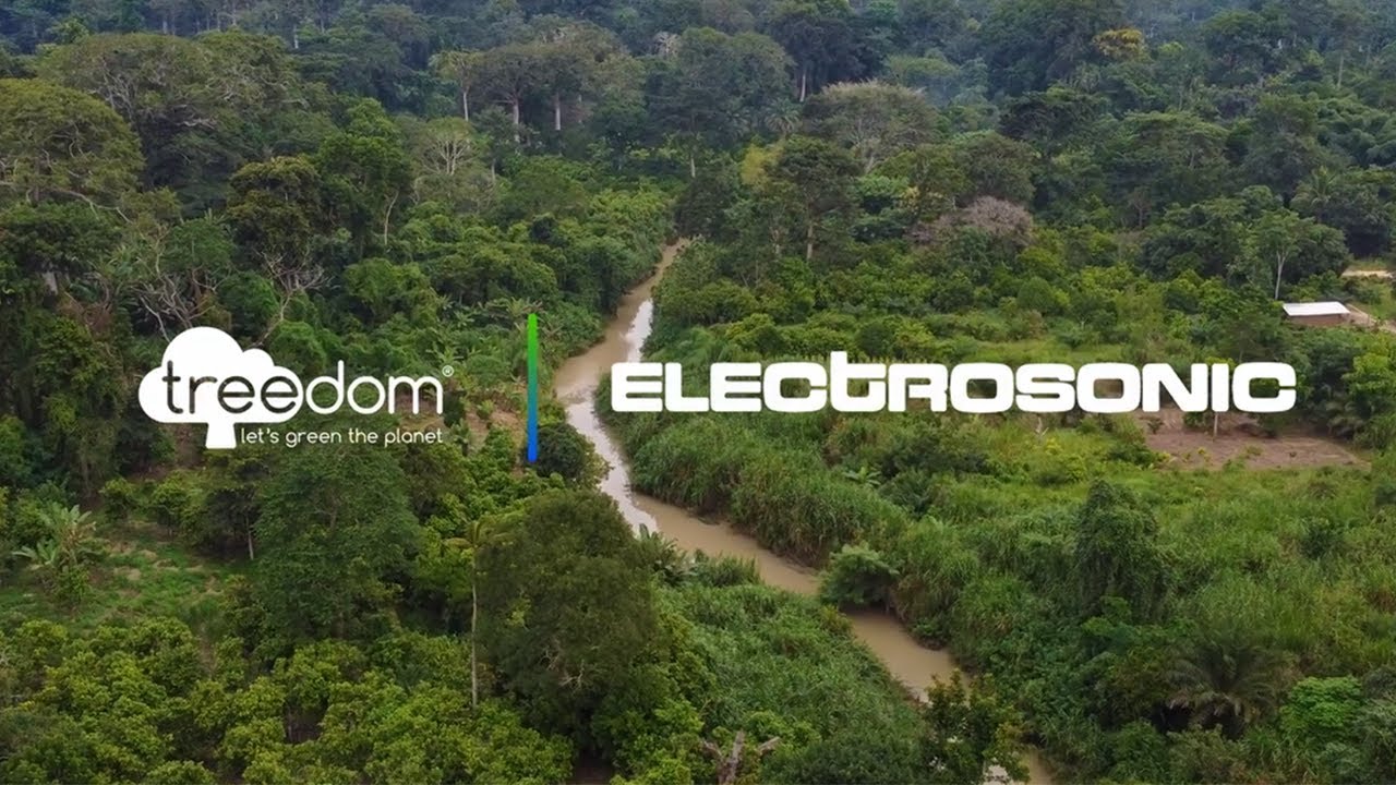 Electrosonic x Treedom: Planting Trees to Reduce Carbon Footprint - YouTube