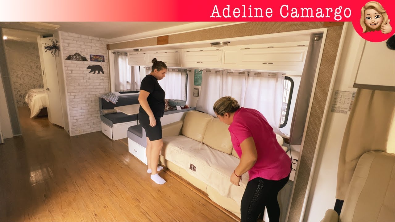 Tour pelo motorhome depois da mine reforma, ficou tudo perfeito - YouTube