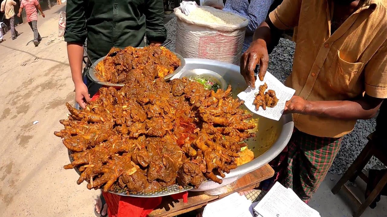 King of Chicken Jhal Muri ! Extremely Tasty Chicken Liver, Chicken Leg ...