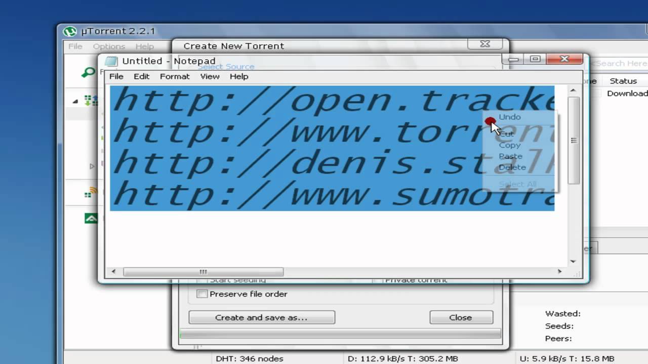 tutorial in how to create a torrent 2011 (HD) std - YouTube