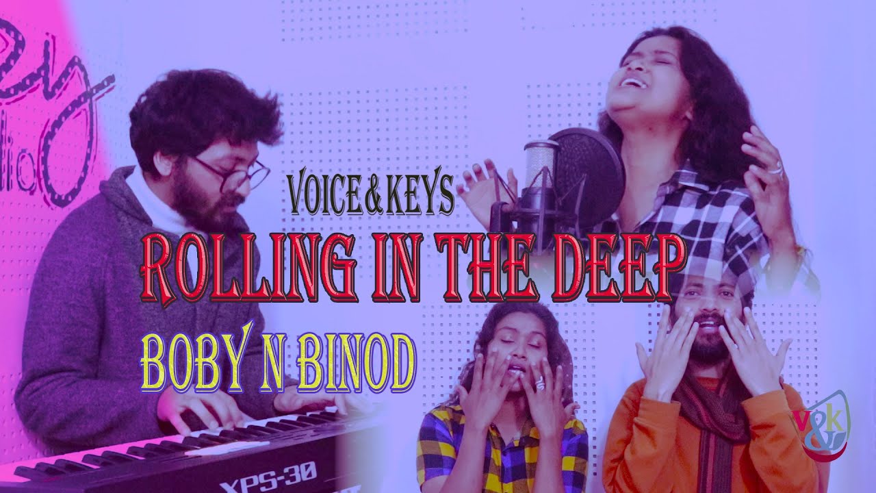 ROLLING IN THE DEEP | ADELE | VOICE & KEYS | - YouTube