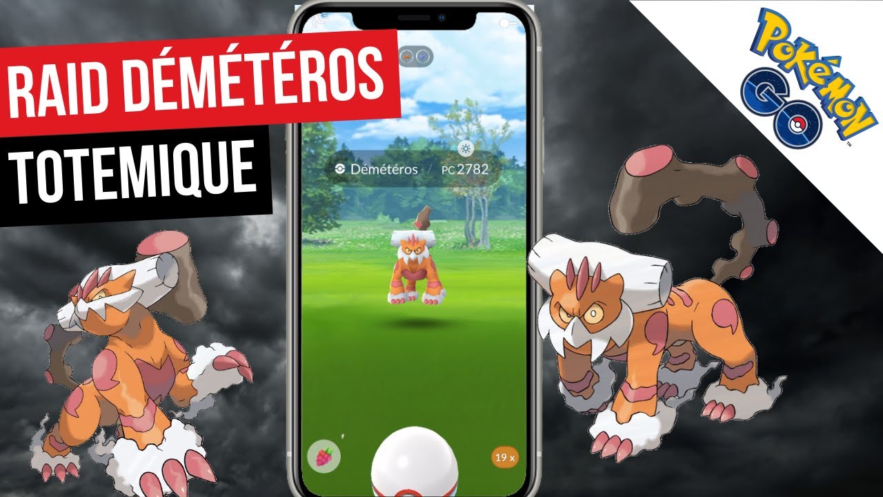 Pokémon GO : Demeteros Totemique est enfin disponible en raid, mais ...