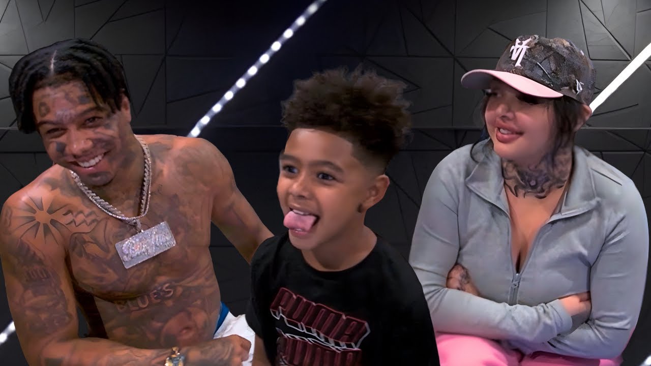 Blueface Brings His Family On Stream For The First Time - YouTube