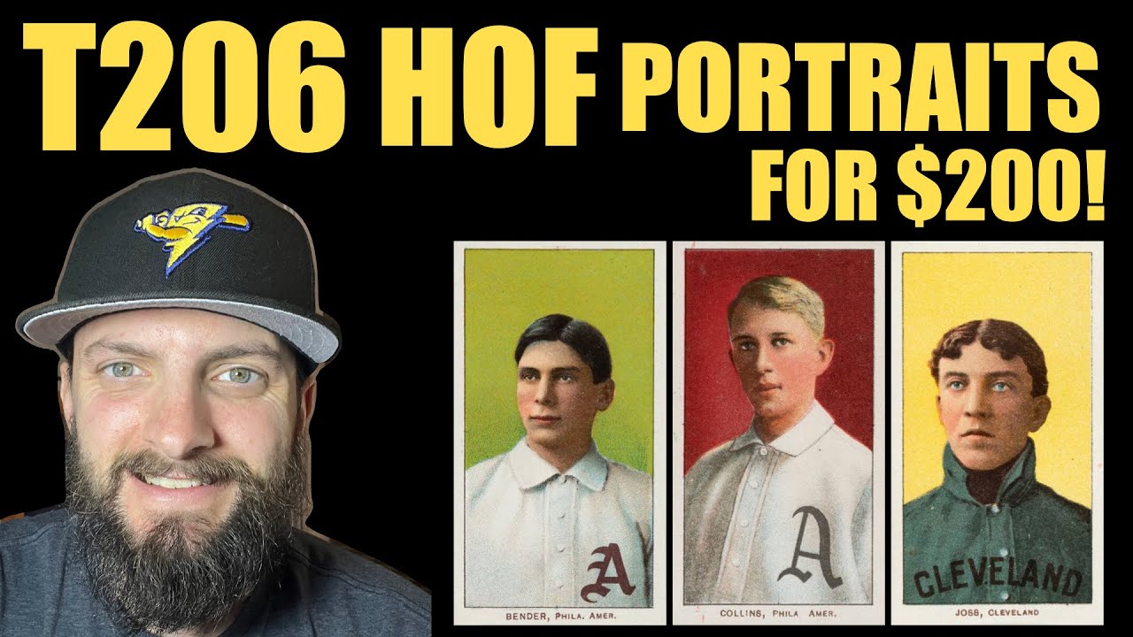 Discover T206 Hall of Fame Portraits for Around $200 Each! - YouTube