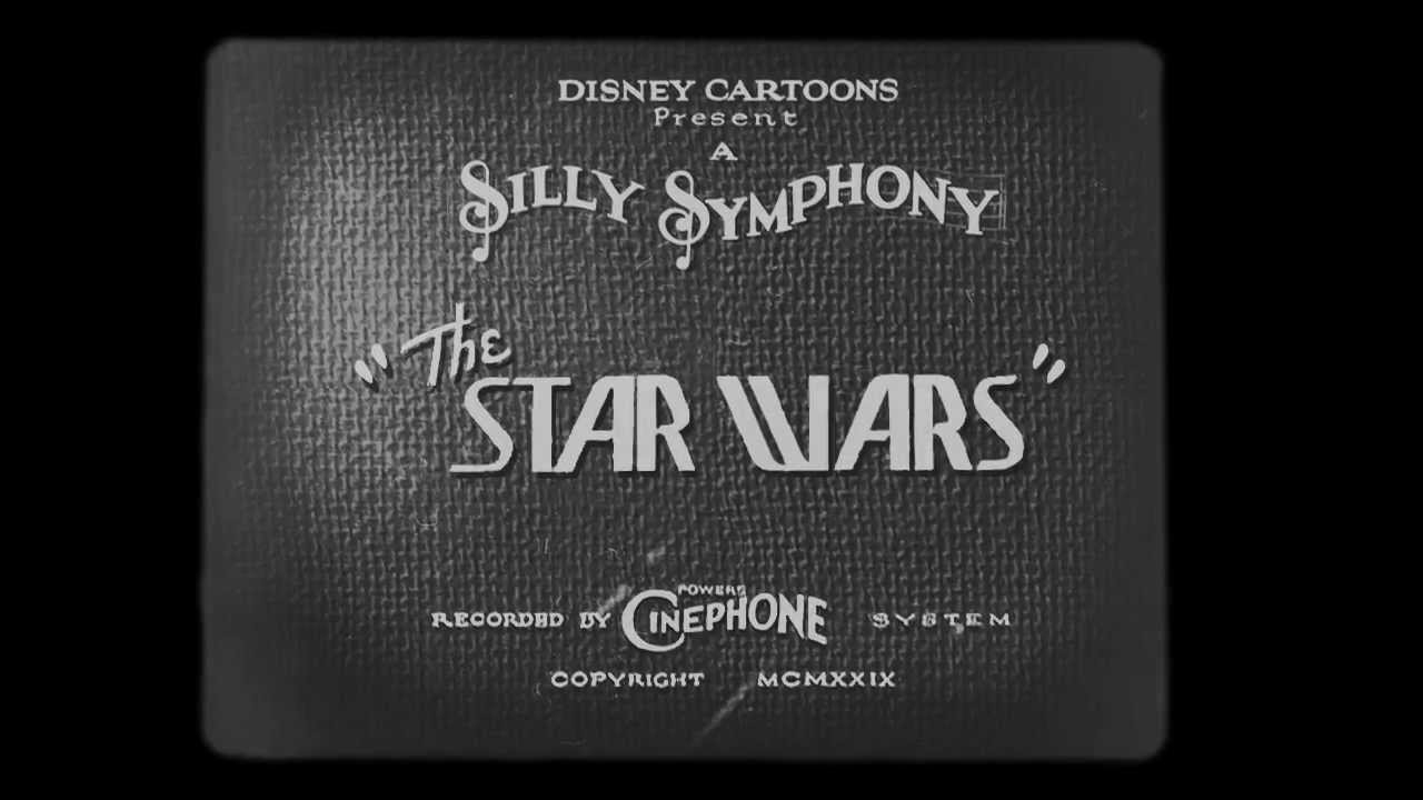 Walt Disney 1920s "Star Wars" intro - YouTube