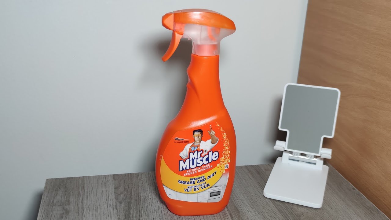 Mr Muscle Grease and Dirt Spray (Review) - YouTube