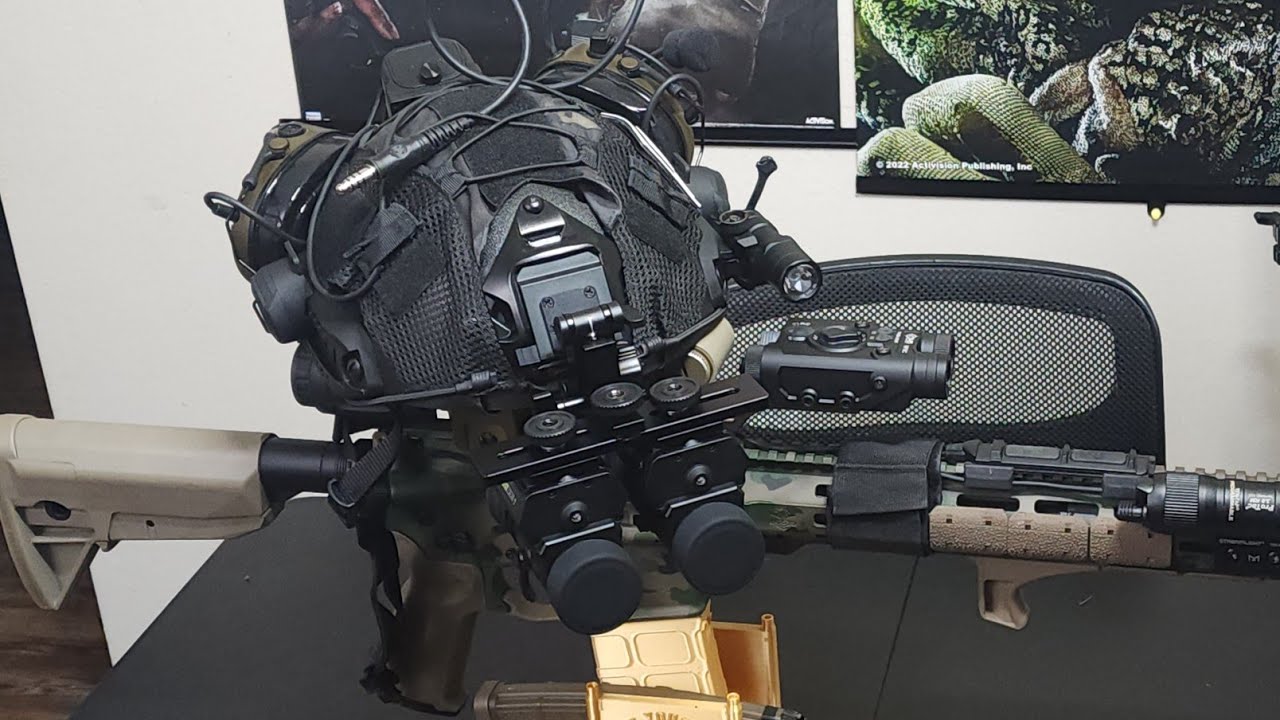 FULL NIGHT VISION SET UP FOR THE PRICE OF 1 PVS14 - YouTube