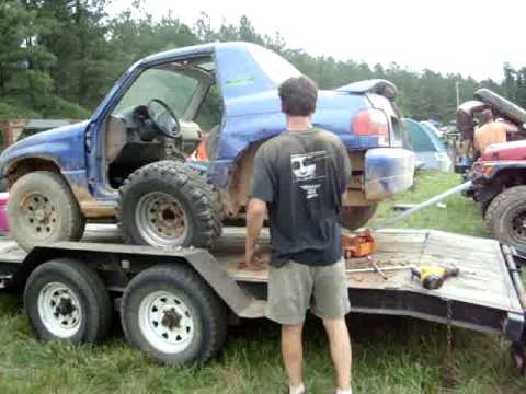 Suzuki X-90 Virtual Lift to fit 31" Swampers at Uwharrie 4X4 Cross ...