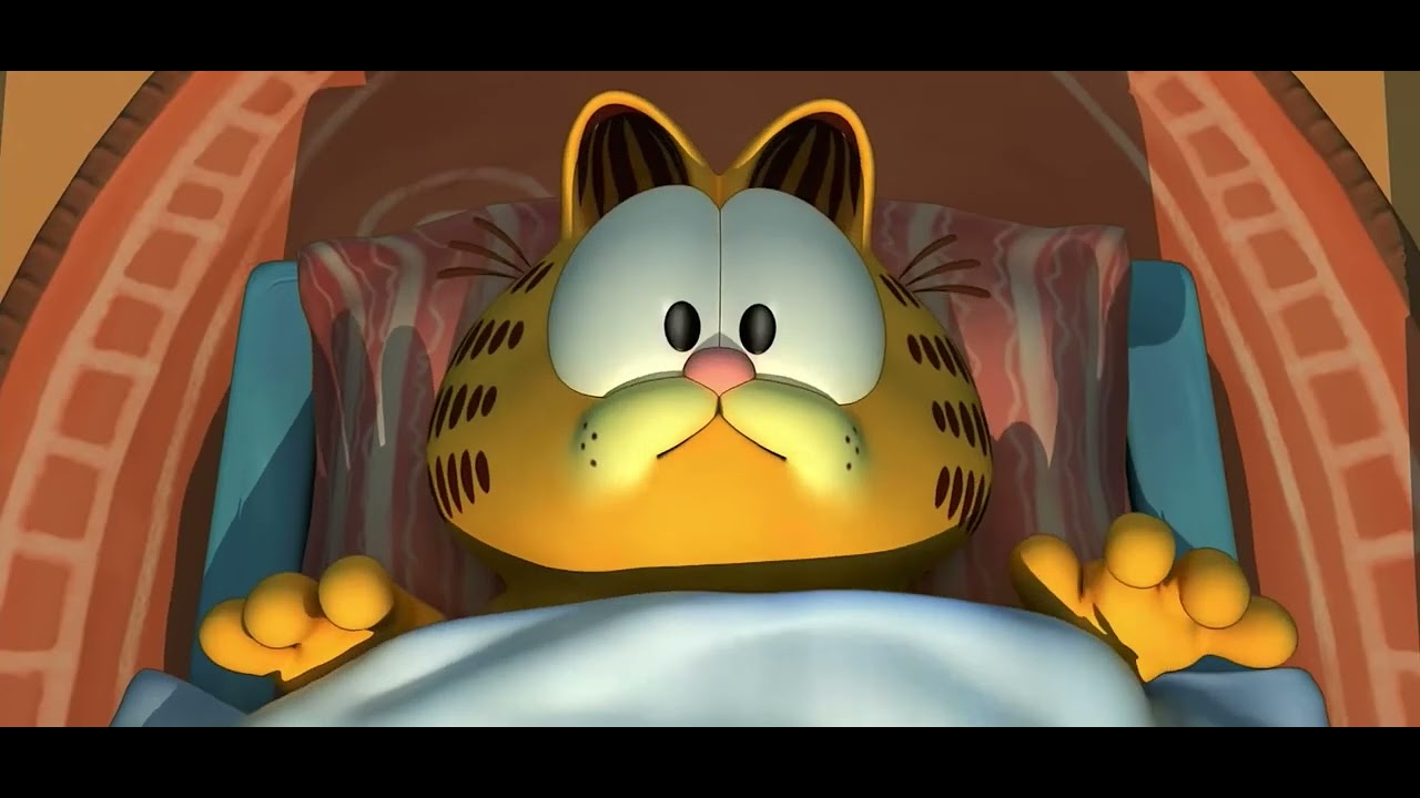 Garfield gets real - opening scene - YouTube