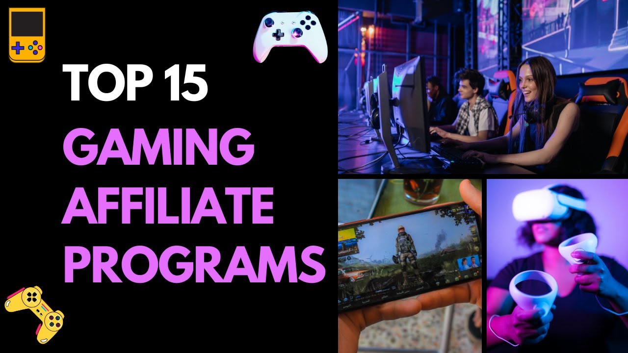15 BEST GAMING AFFILIATE PROGRAMS | Earn Up To 50% Commission! 💸 - YouTube