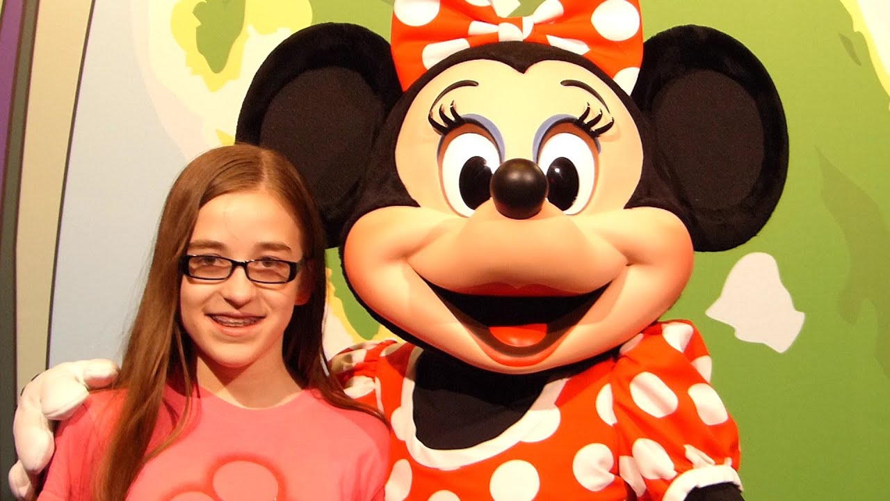 Epcot Character Spot at Disney World - Mickey, Goofy, and Minnie Mouse ...