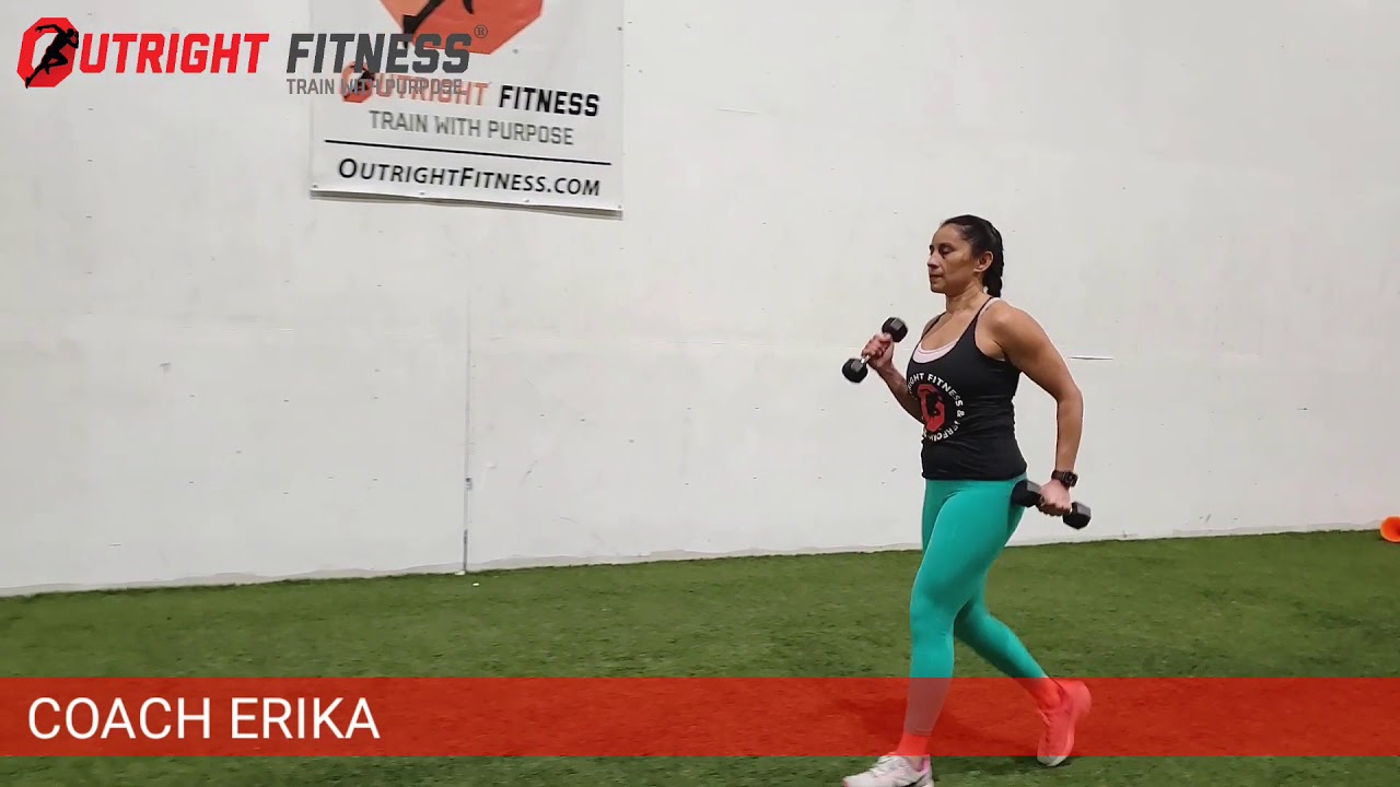 Walk with Hand Weights - YouTube