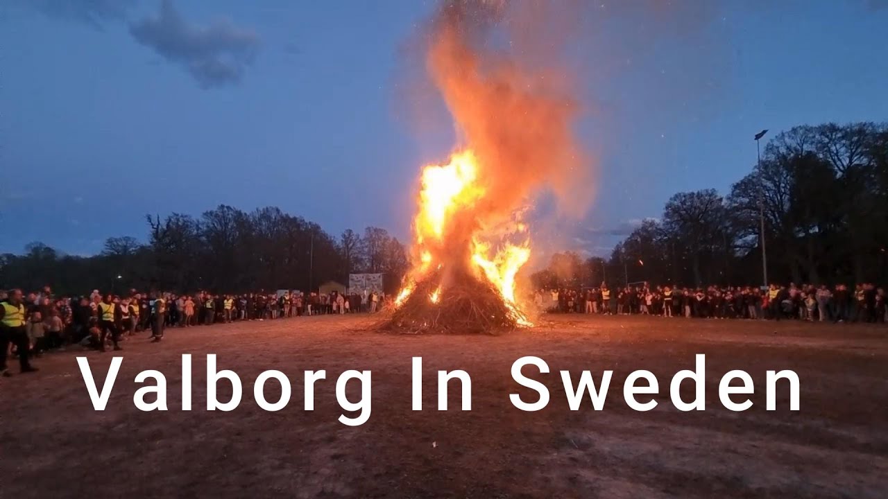 How Sweden Welcome Spring ! Valborg 2025 ,#sweden #lifeinsweden # ...