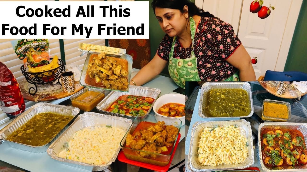 I Cooked So Many Food To Give My Friend 😁 | Cooking Vlog | Simple ...