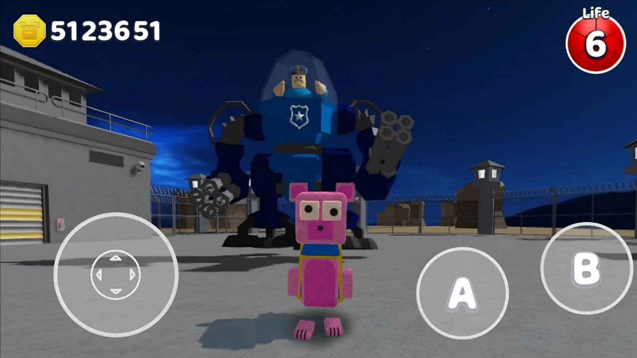 Super Bear Adventure Gameplay Walkthrough Barry's Mech Robot - YouTube