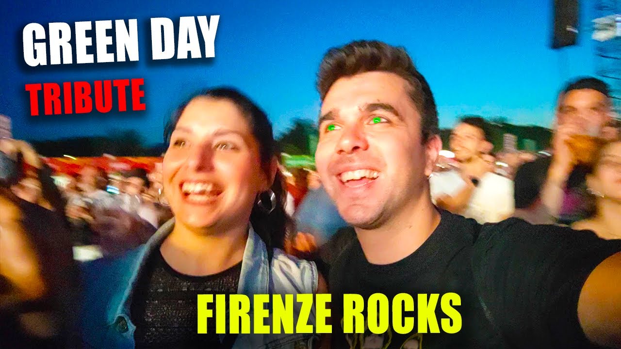 GREEN DAY at FIRENZE ROCKS 2022 - TRIBUTE - YouTube