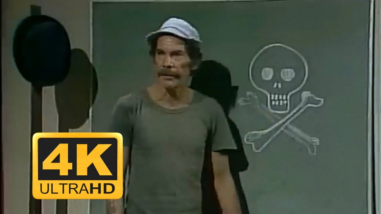 El Chavo del 8 - Don Ramón en la escuela (Remasterizado 16:9 4K) - YouTube
