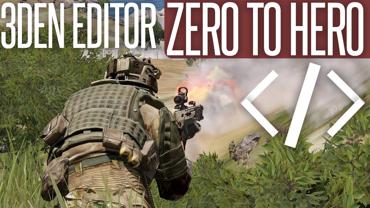 Using the 3den Editor and Basic Waypoints | Episode 1: 3den Editor Zero to Hero - YouTube