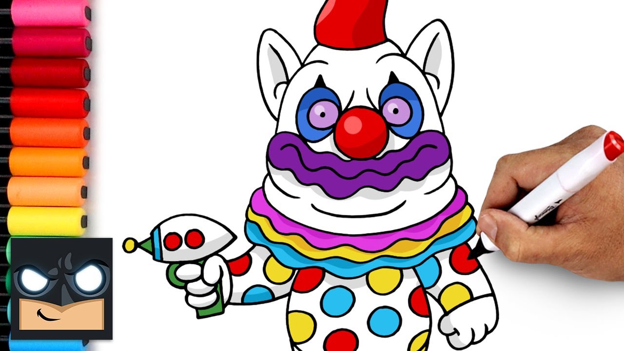 How To Draw Fatso | Killer Klown from Outer Space - YouTube