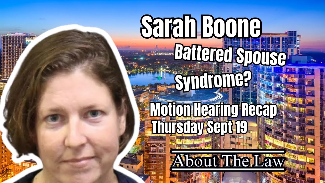 Sarah Boone Attorney Makes Major Admission - YouTube