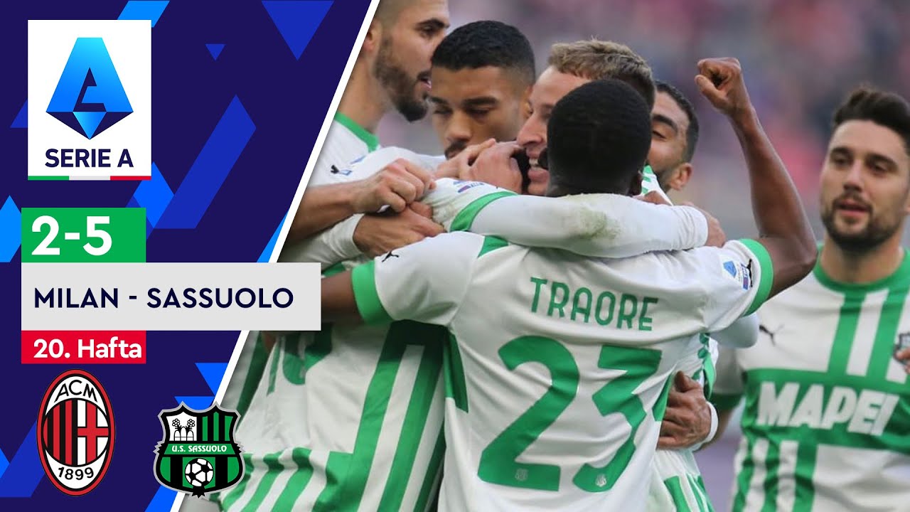 Milan - Sassuolo (2-5) - Maç Özeti - Serie A 2022/23 - YouTube
