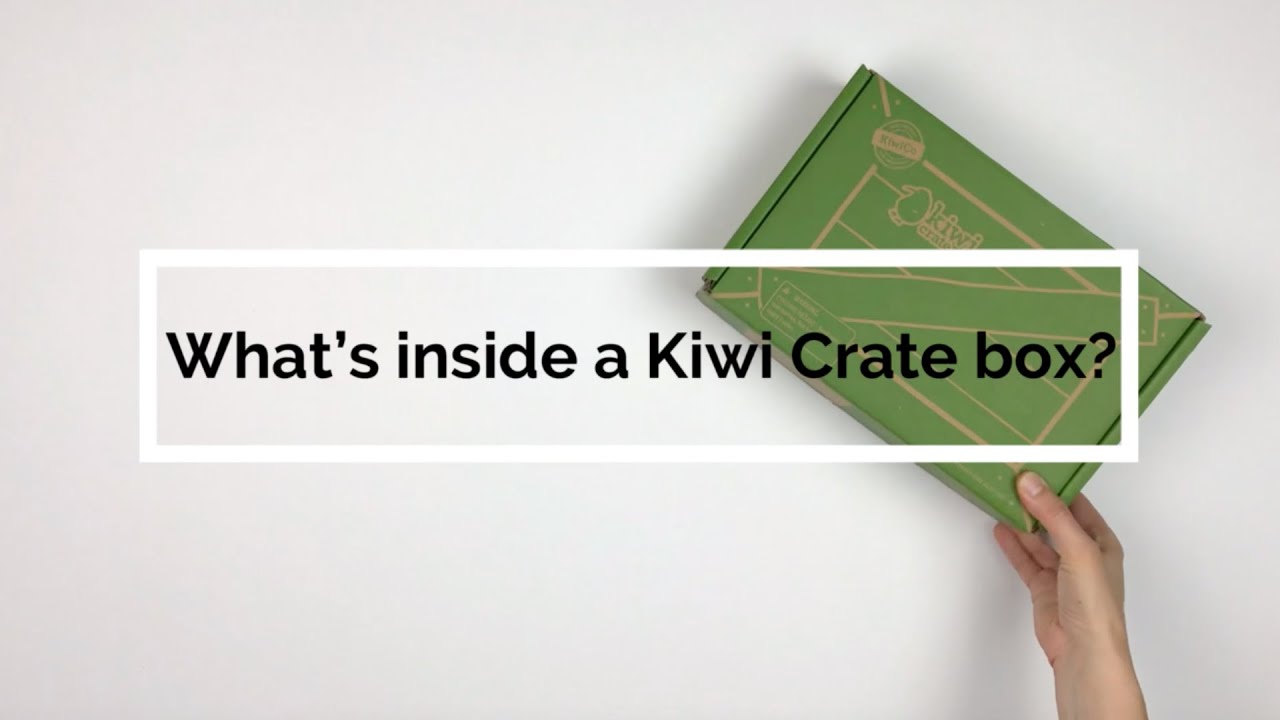 What's inside a Kiwi Crate subscription box for kids? - YouTube