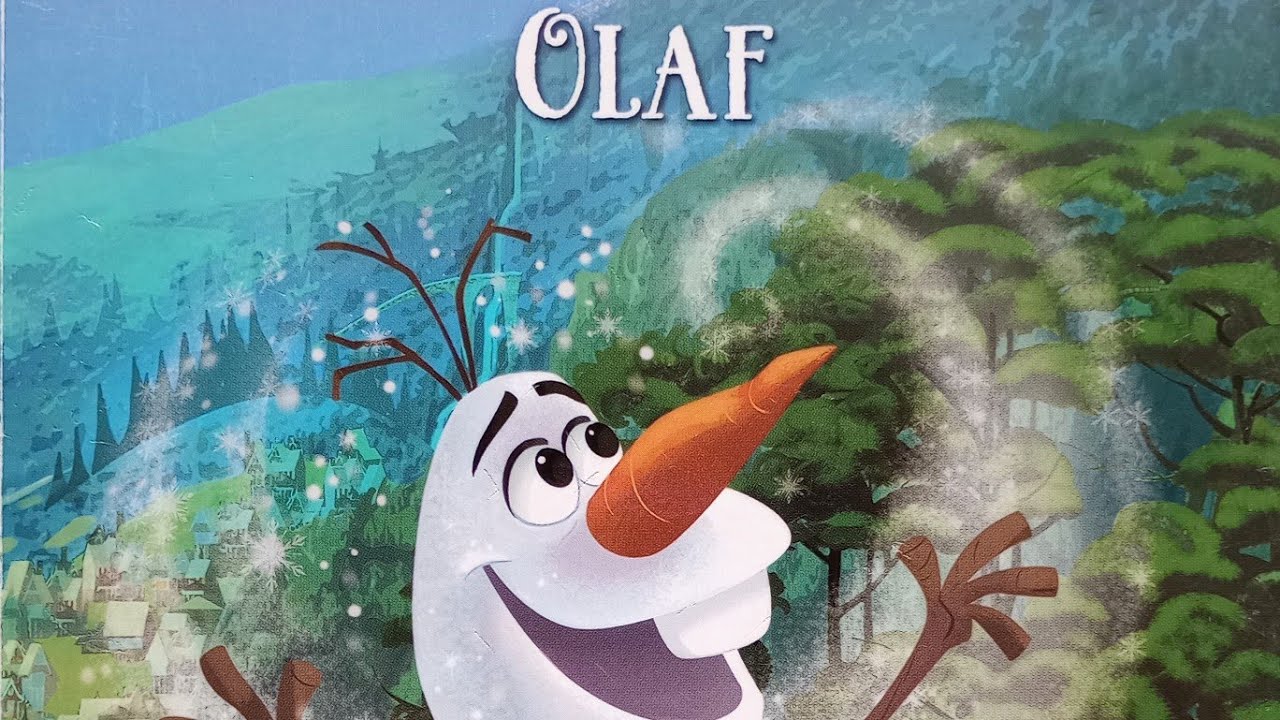 Disney Frozen Olaf - Frozen Book With Olaf, Anna and Elsa - Disney ...