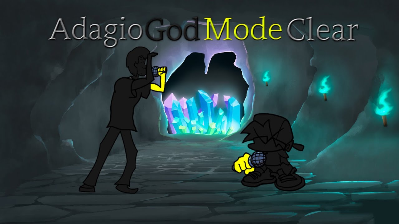 [FNF] Adagio 9 Keys God Mode Clear - Shaggy x Matt God Mode Collection ...