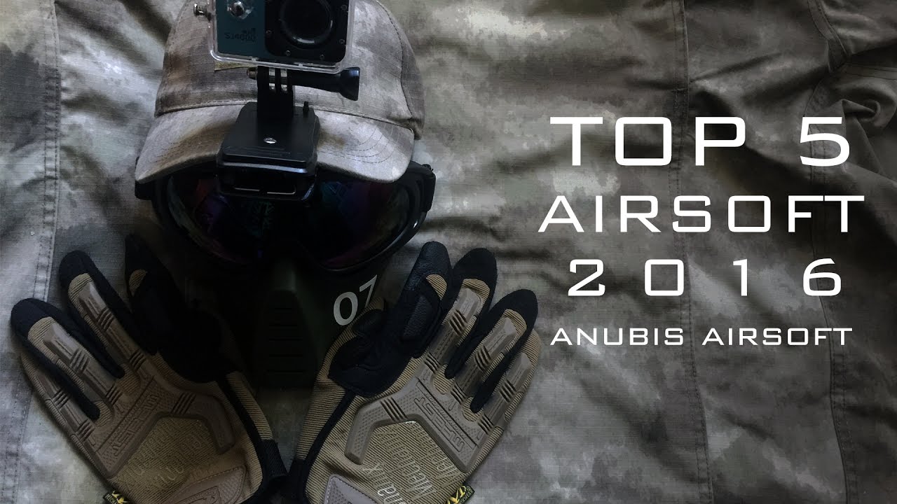 Top 5 Airsoft gameplay 2016 — Anubis airsoft gameplay By Raymond - YouTube