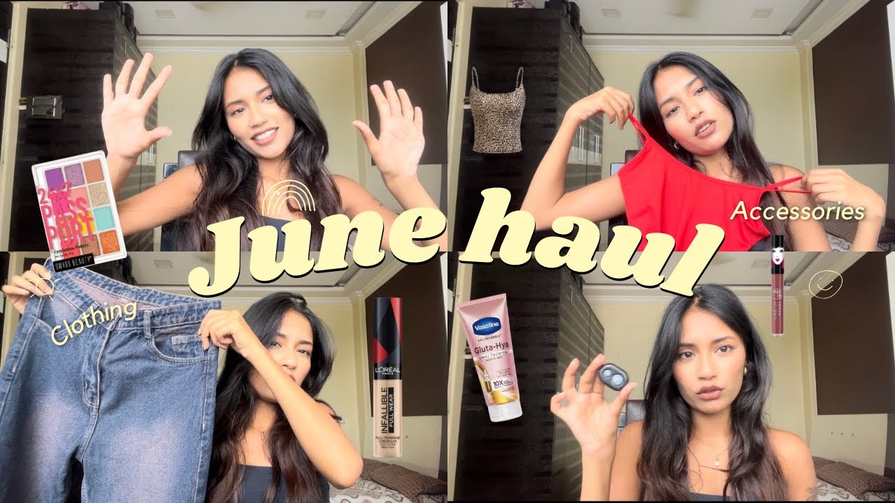 June haul| try-on haul| Savanna, Amazon, Myntra - YouTube