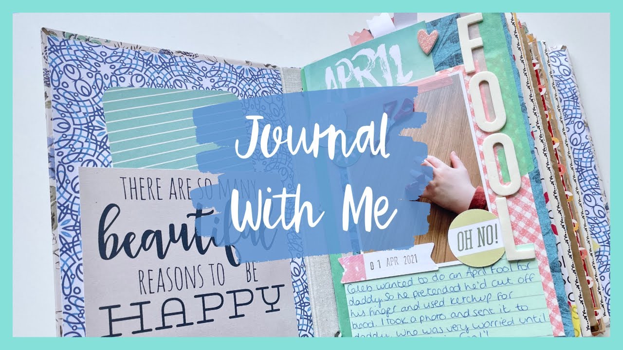 Journal With Me Episode #009 | Documenting April Fool's jokes in my ...