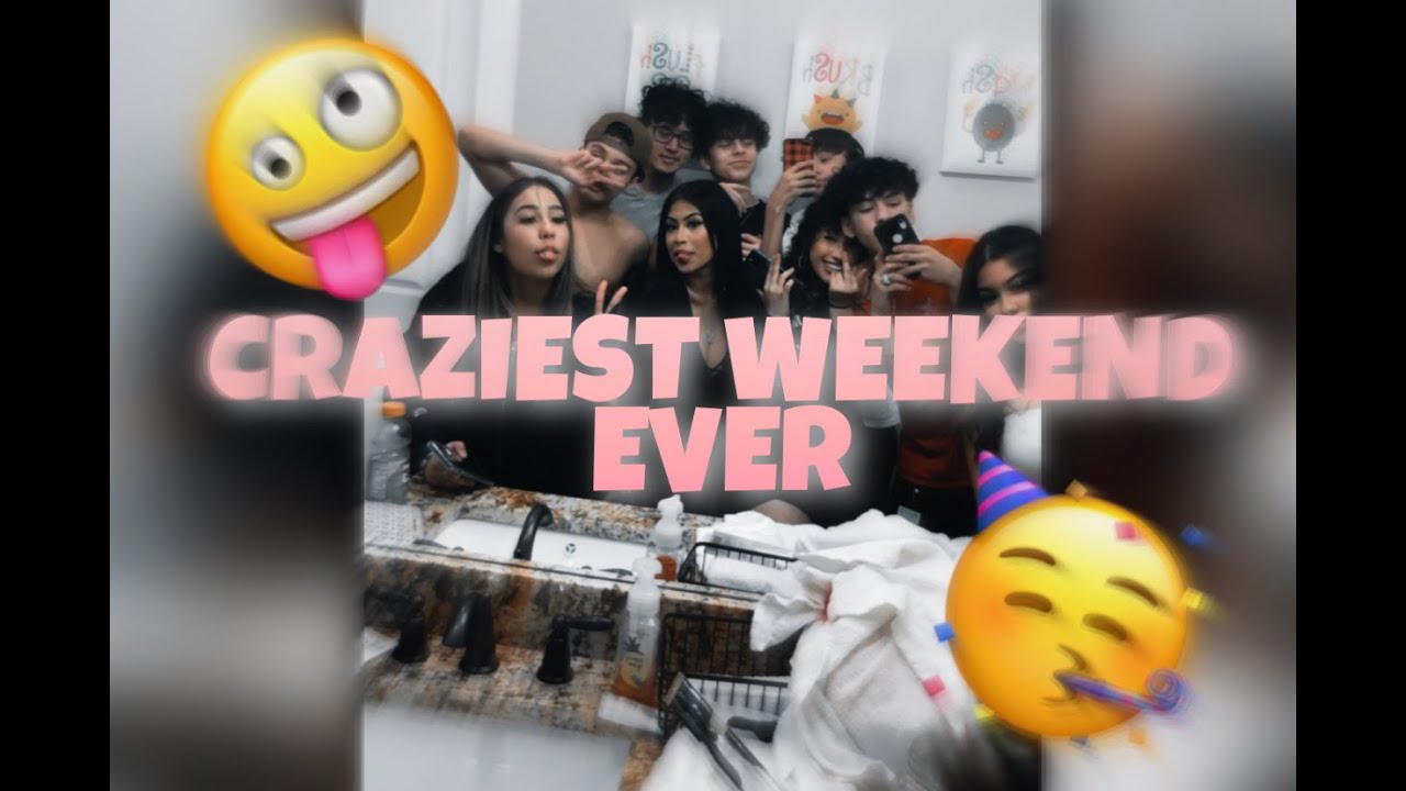 CRAZIEST WEEKEND OF MY LIFE!!!! CRAZY MANSION!! - YouTube