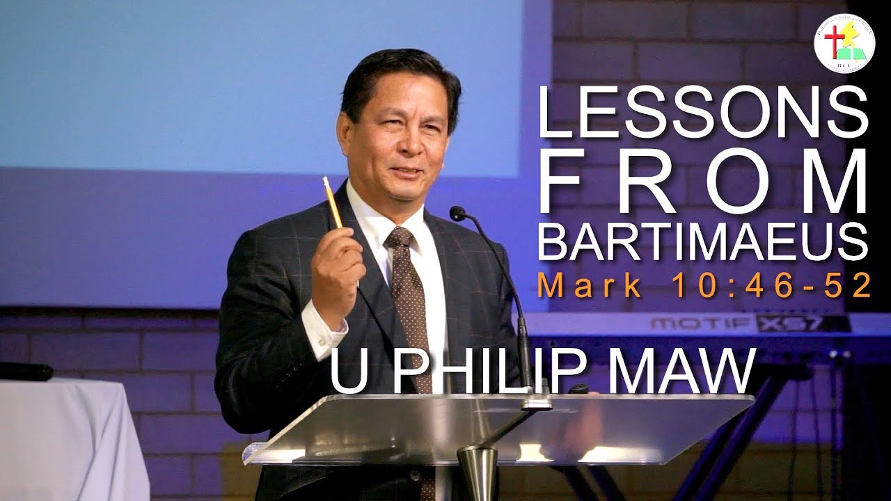 Lessons from Bartimaeus | U PHILIP MAW @BCCSYD - YouTube