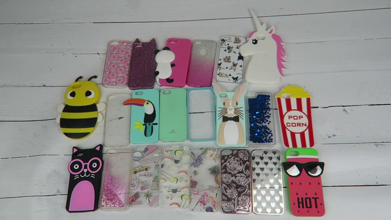 My iPhone Case Collection - YouTube