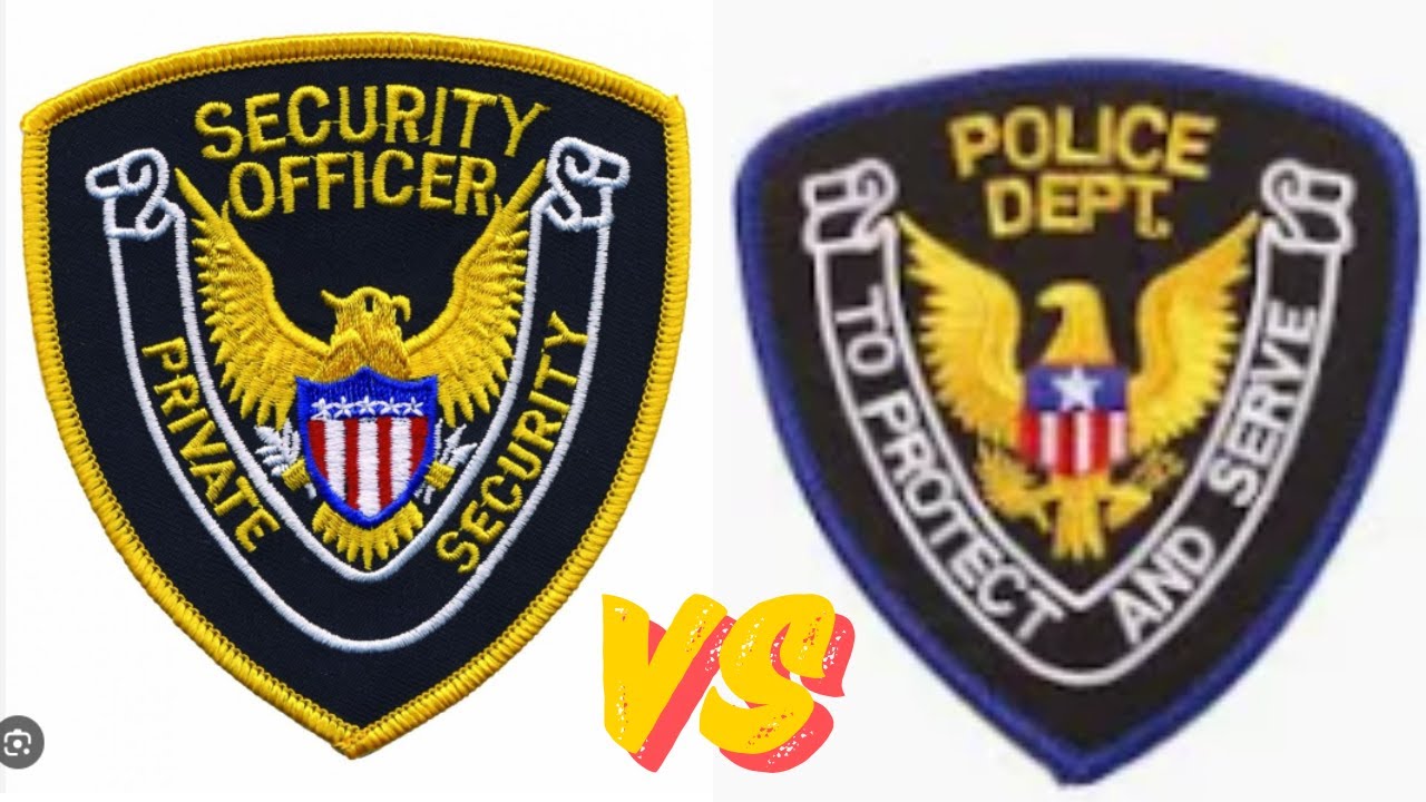 SECURITY GUARDS VS POLICE, POLICY VS LAW, WHAT DO GUARDS DO WHEN COPS ...