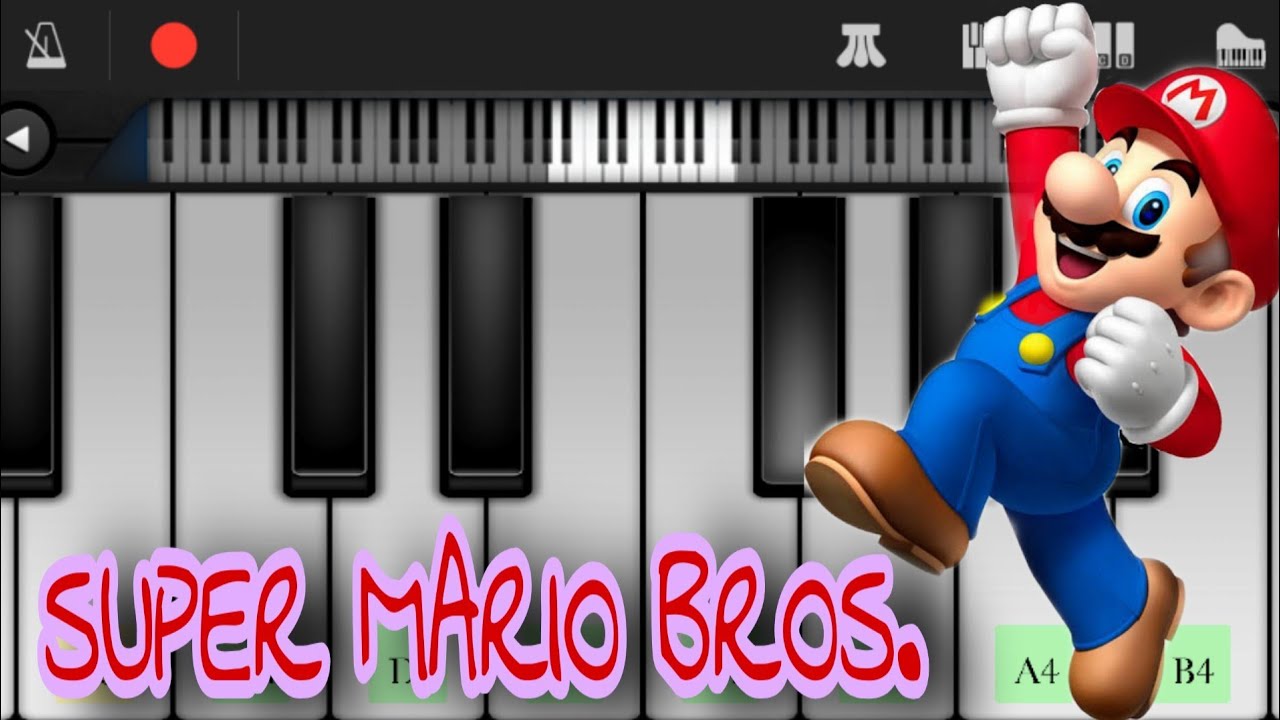 SUPER MARIO BROS. THEME MUSIC | PIANO COVER | BEST TUNES - YouTube