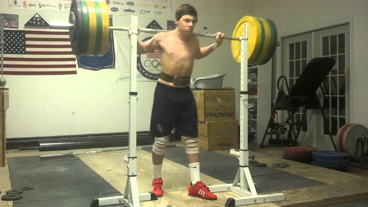 Tyler Bear Maizels 150kg BSq @ MTHall 12-9-13 - YouTube