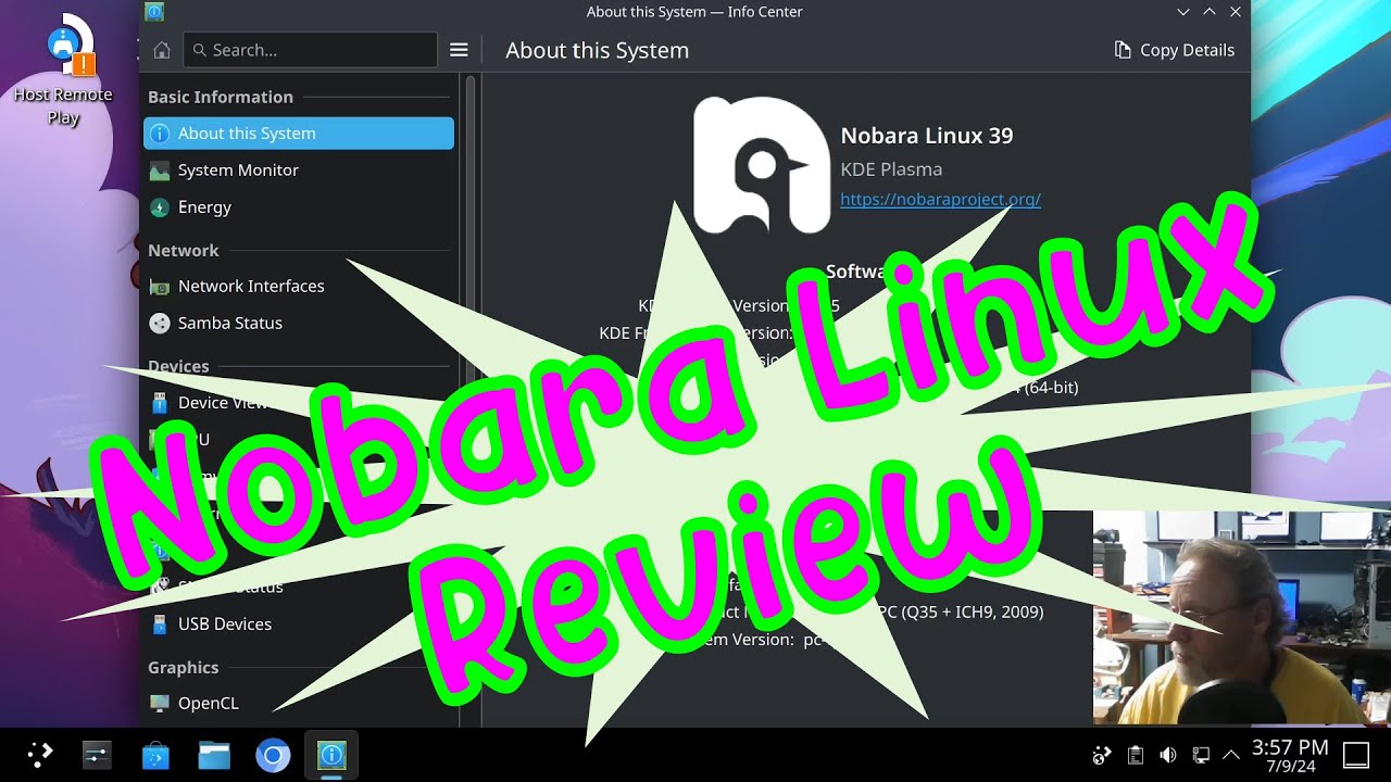 Linux Review - Nobara Linux, based on Fedora by Glorious Eggroll - YouTube