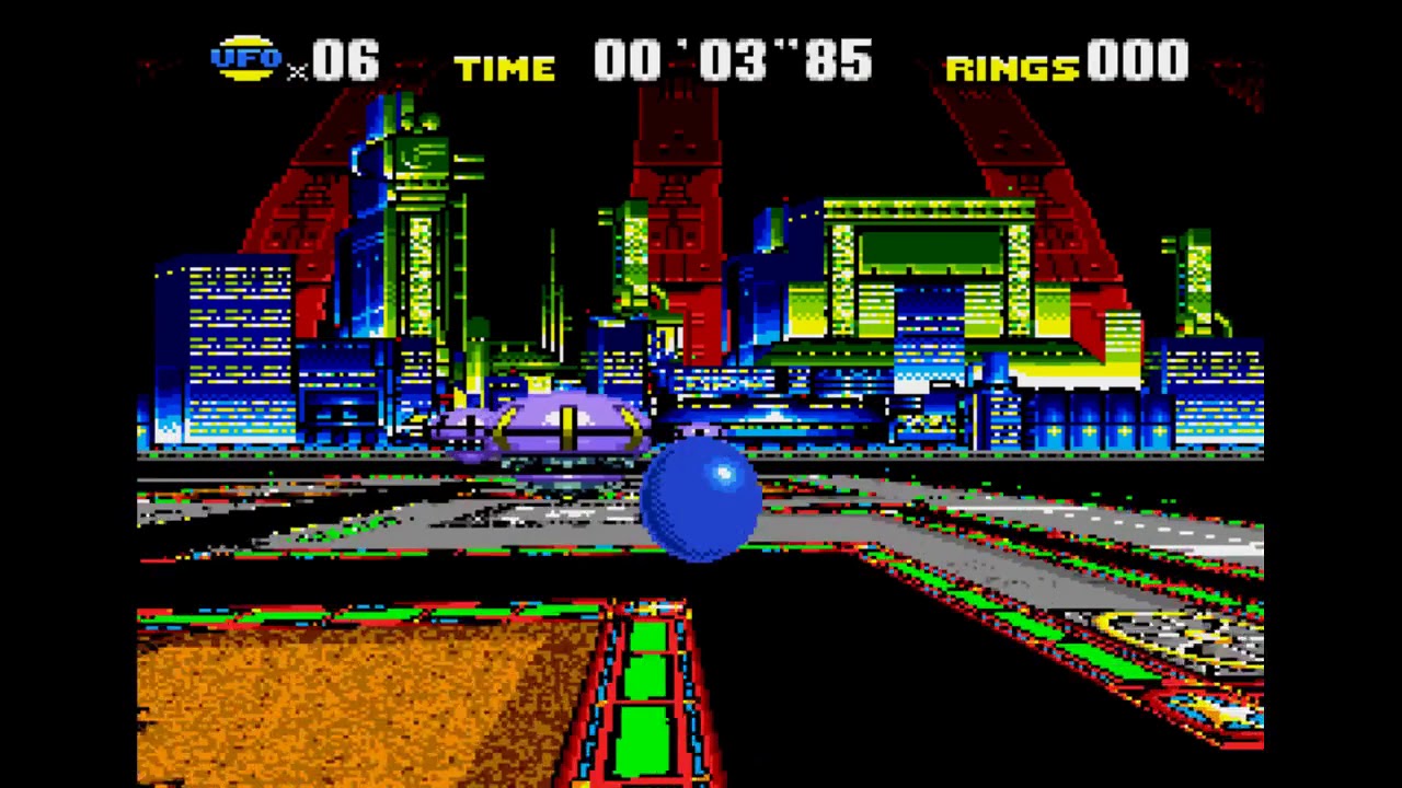Sonic CD - Special Stage 5: 0'14"70 (Speed Run) - YouTube