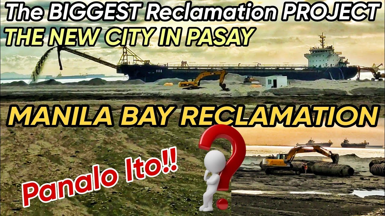 MANILA BAY RECLAMATION UPDATE | SM PRIME Mall of Asia - YouTube