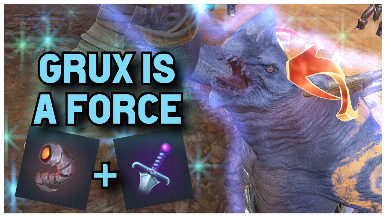 GRUX IS BEATING PEOPLE | Grux Off Lane Gameplay | Predecessor - YouTube