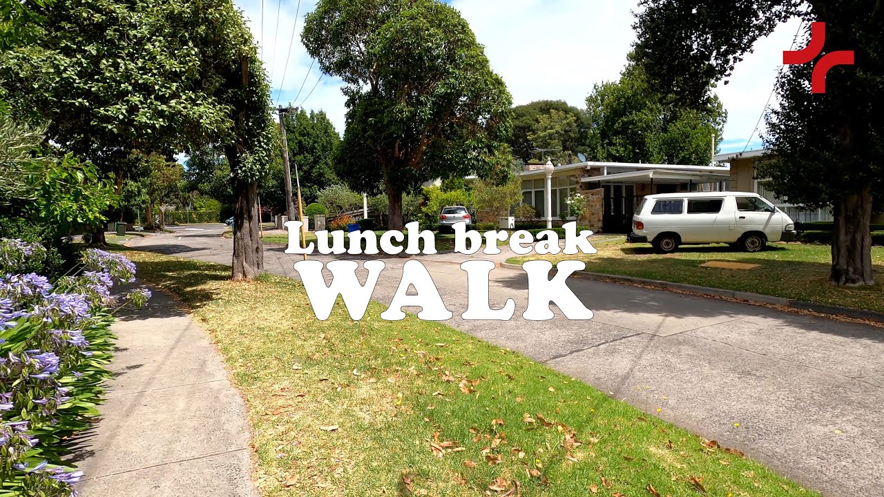 Walk in Melbourne suburb (for break, treadmill, relax) | Hawthorn ...