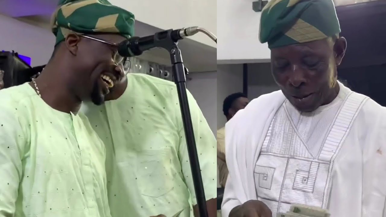 SULE ALAO MALAIKA PLAY MOMENT ON STAGE WITH HIS BIOLOGICAL FATHER ...