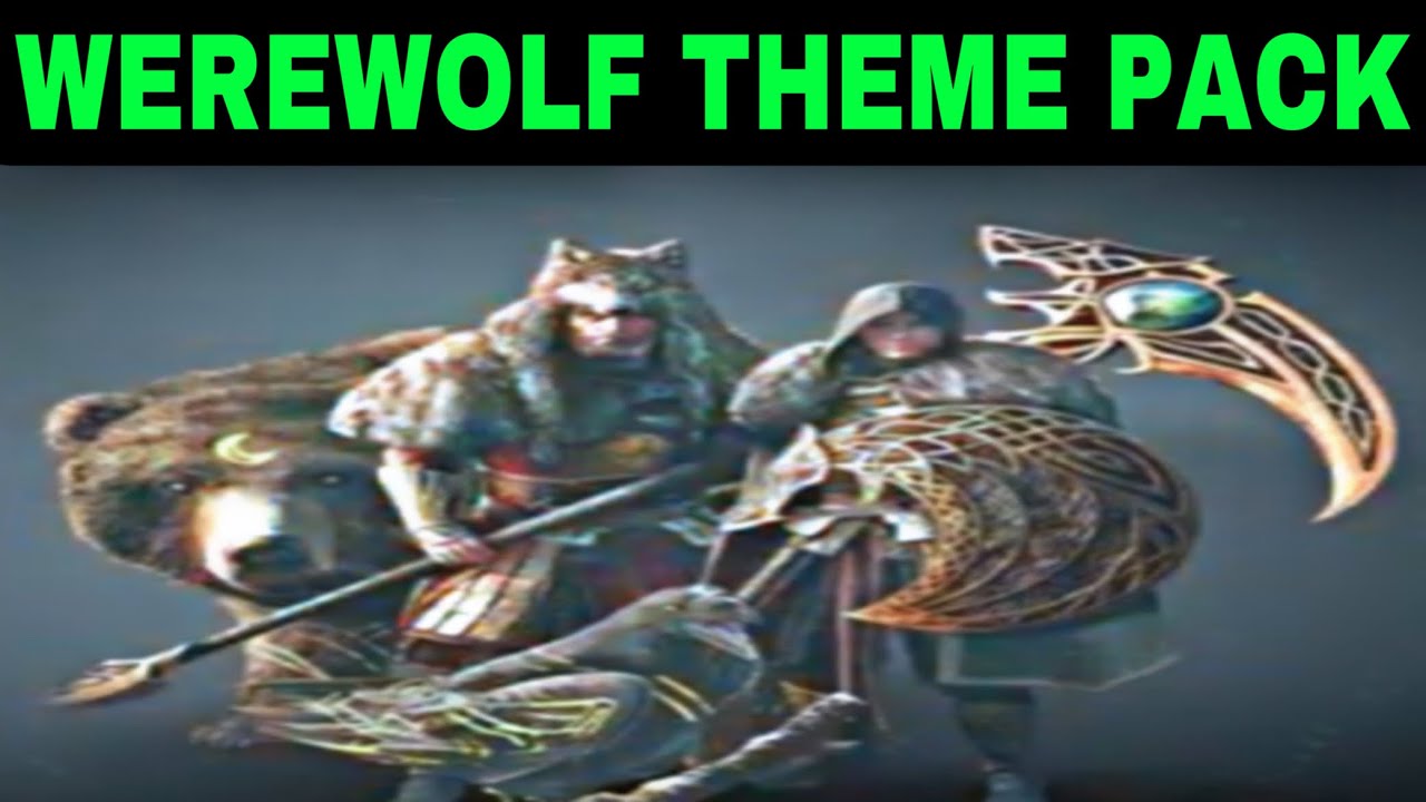 ASSASSINS CREED VALHALLA ( WEREWOLF THEME PACK ) SHOWCASE - YouTube
