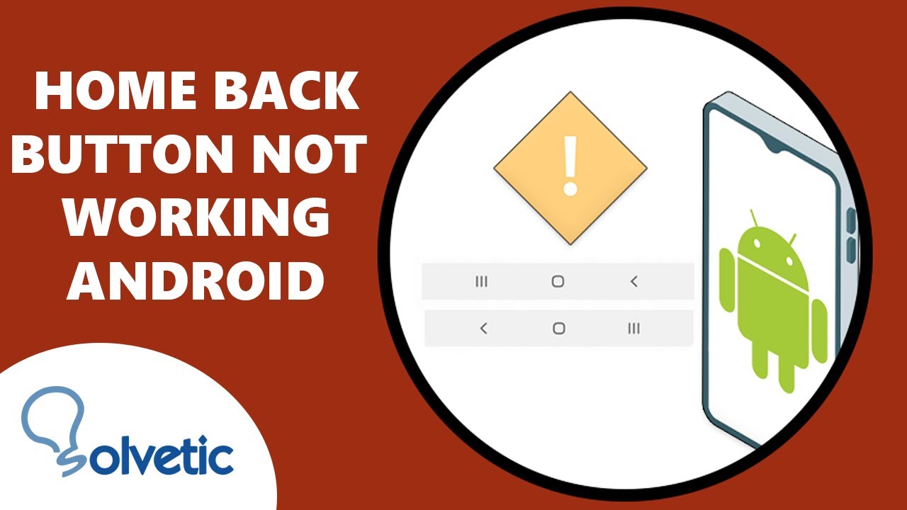 Home Back Button Not Working Android FIX - YouTube