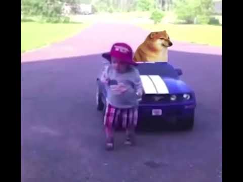 Cheems drives into a kid - YouTube
